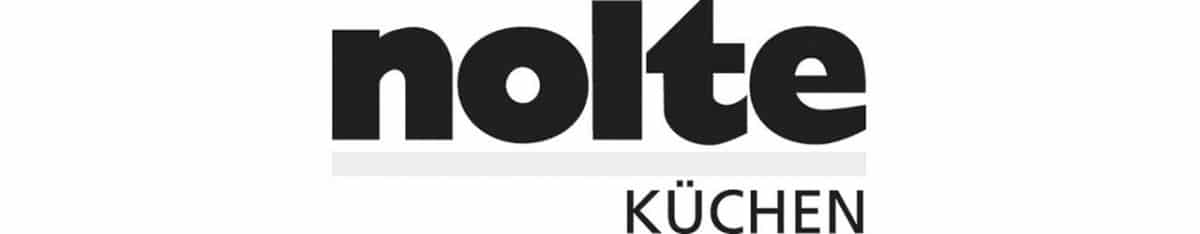 nolte Küche Ferro Lack Blaustahl Metall und Mattlack Arcticweiß kombiniert